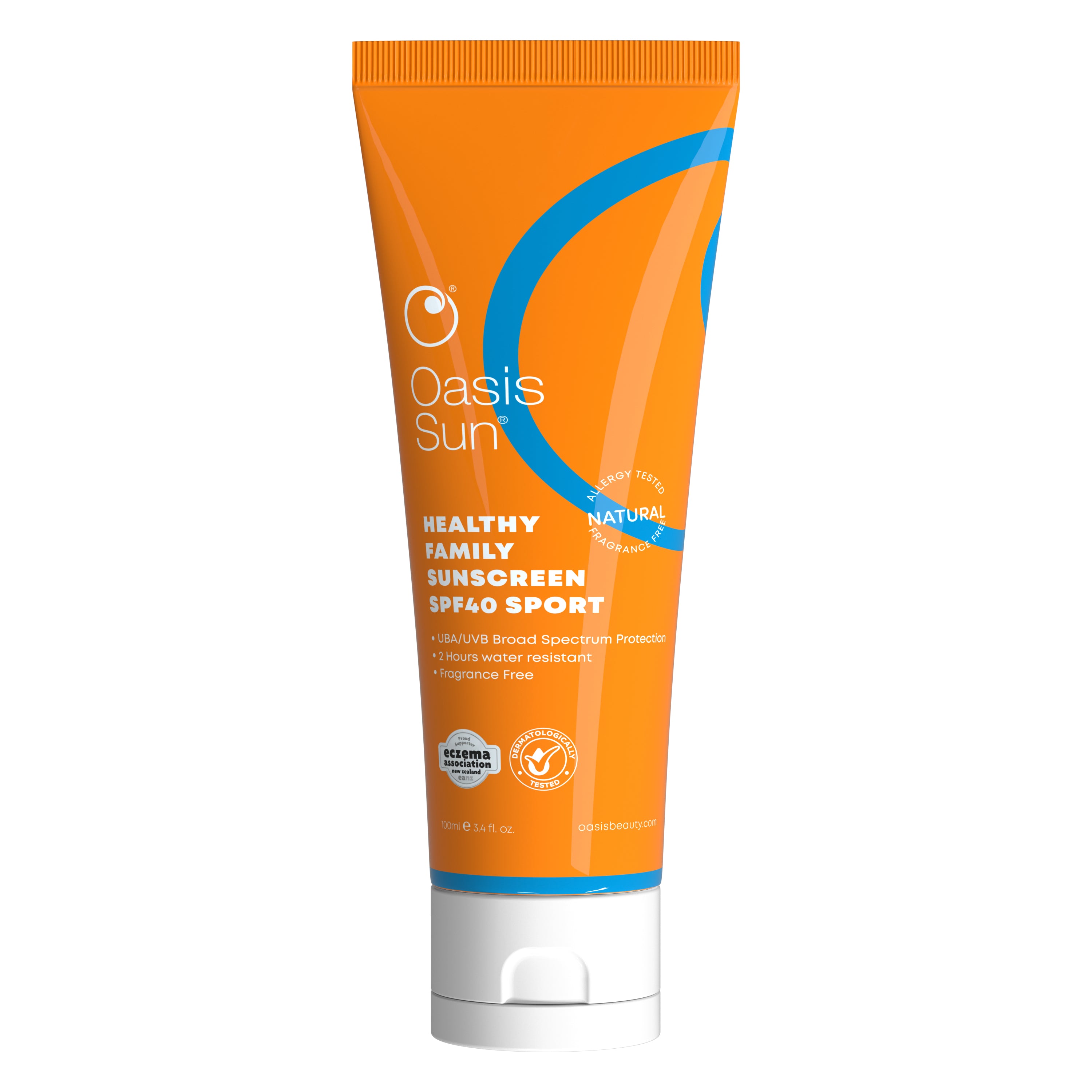 Oasis Sun® Dry-Feel Reef-Safe Sport Sunscreen SPF 40 PA++++ Sensitive ...